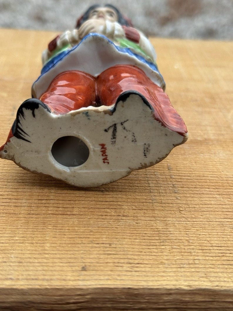 Vintage Japan Native American Indian Figurine Hand Painted Ceramic ...