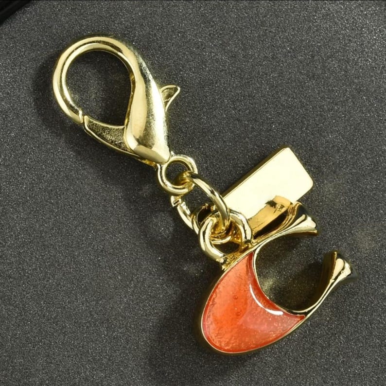 Coach Luxury Designer Style Bag Charm Keychain With Metal Tag | Heart ...