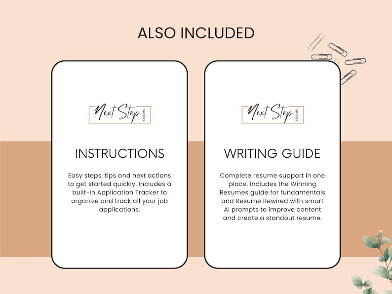 ATS Resume Template, CV Template, Minimalist Resume, Simple Resume ...