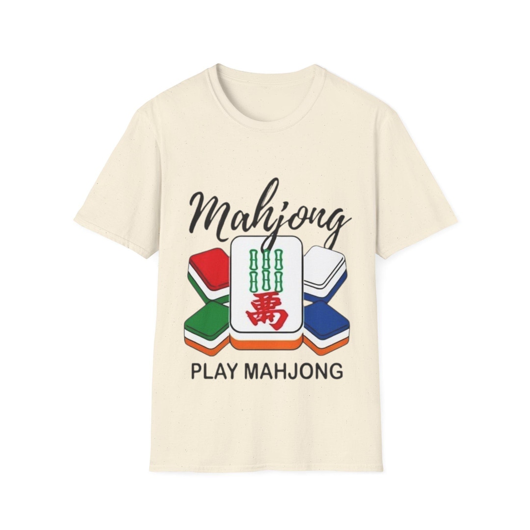 Mahjong Tiles Play Mahjong T-shirt | Mahjong Game Tee - Etsy