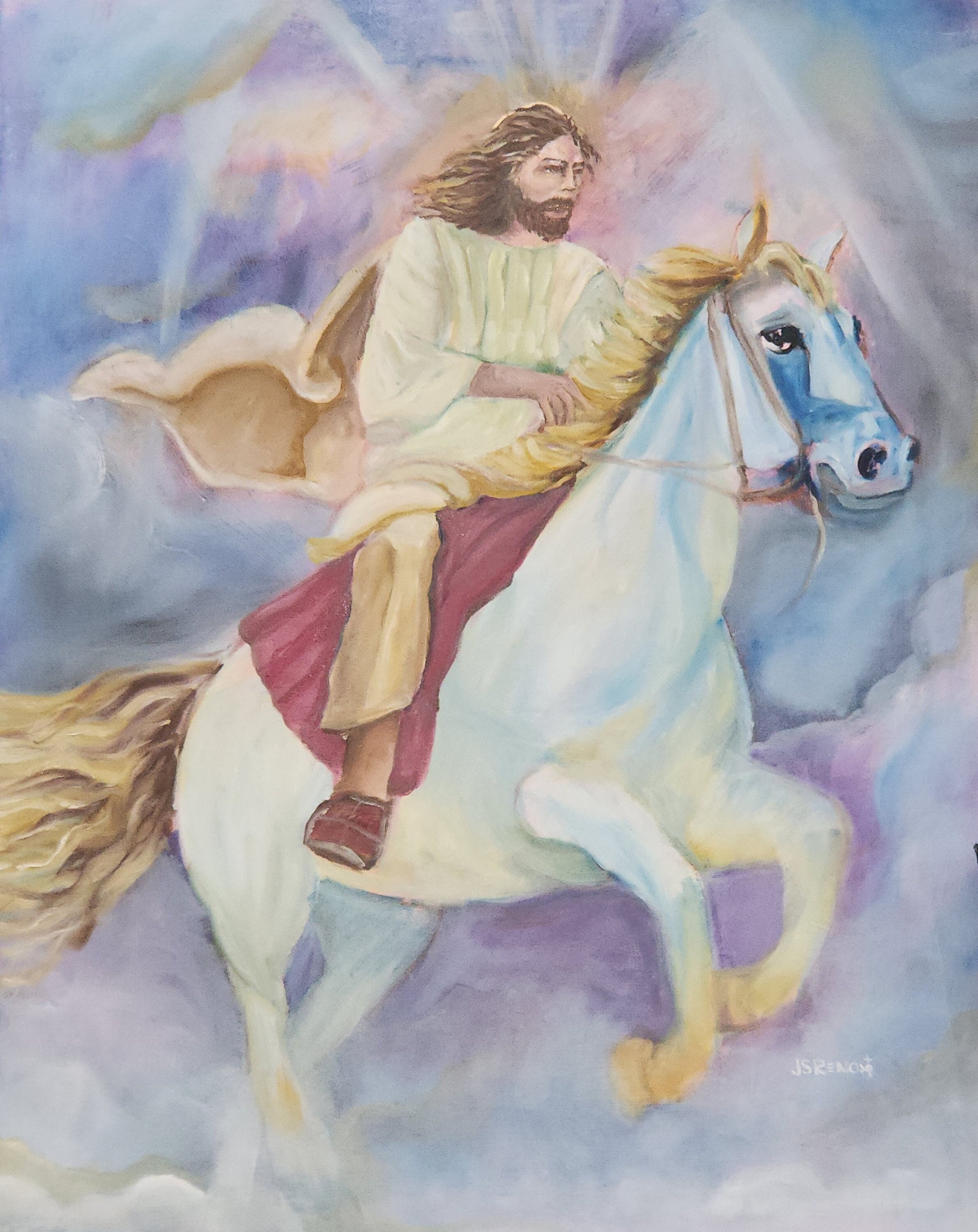 Jesus, Bible, Revelation, White Horse, Jesus' Return for His Bride, Oil ...