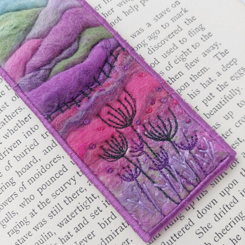 Fabric Bookmark - Etsy
