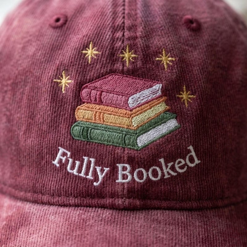 Book Theme Baseball Cap - Etsy