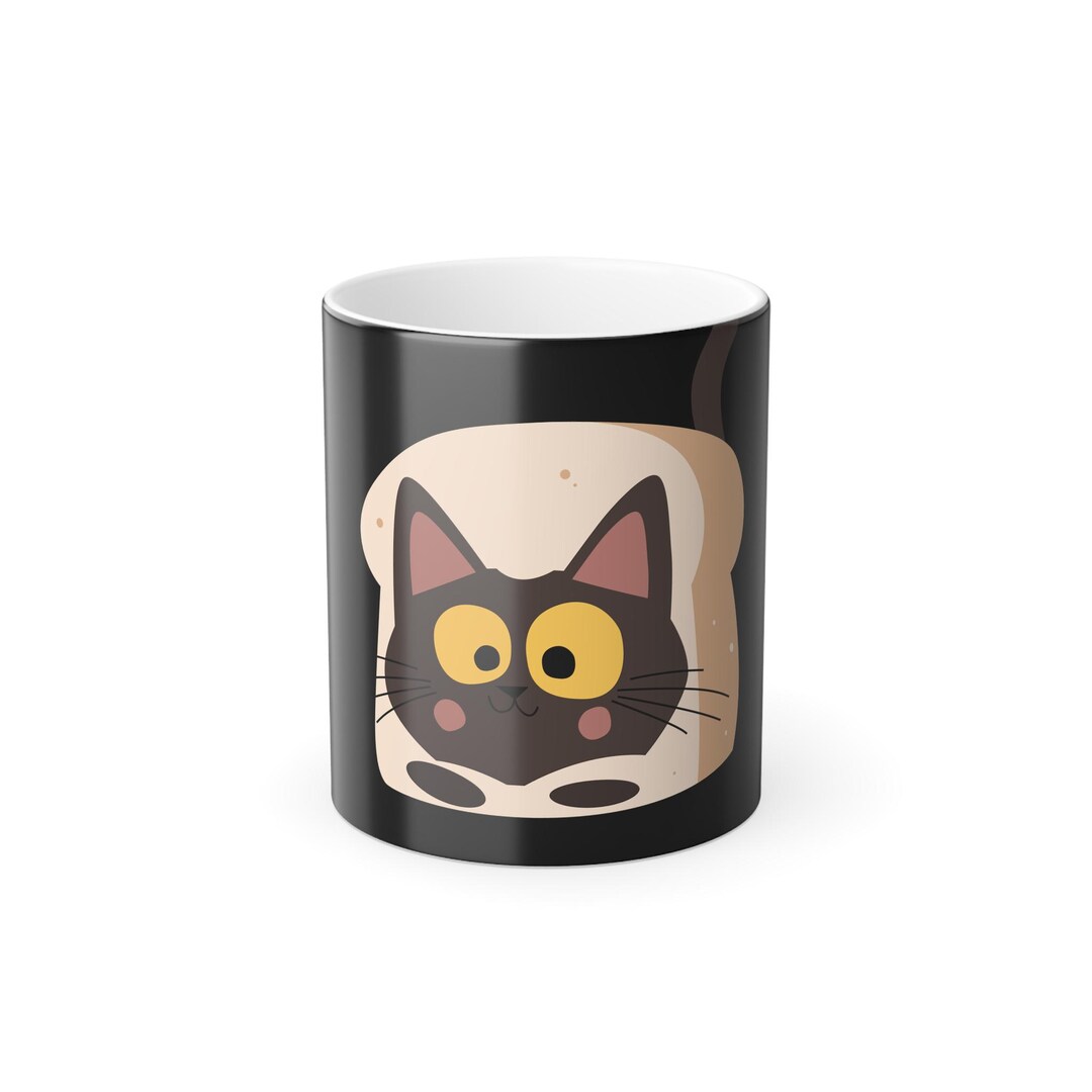 Color Changing Cat Mug – Funny Heat Reveal Coffee Cup, 11oz - Etsy