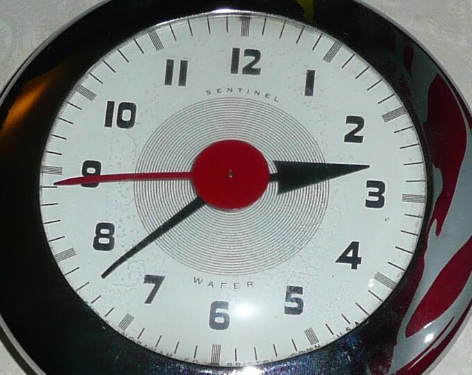 E. Ingraham Sentinal Wafer Electric Wall Clock Model SK174 - Etsy