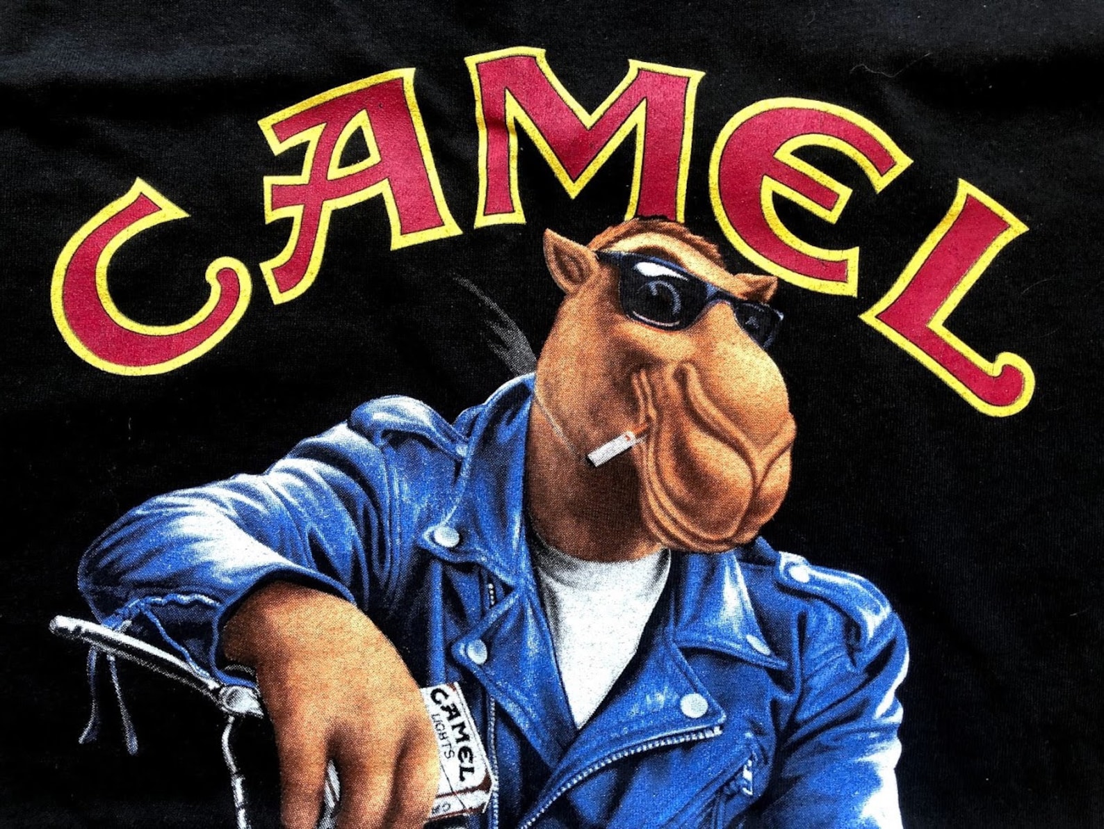 Vintage Camel Cigarettes Joe Camel T Shirt Tobacciana Collectible New ...
