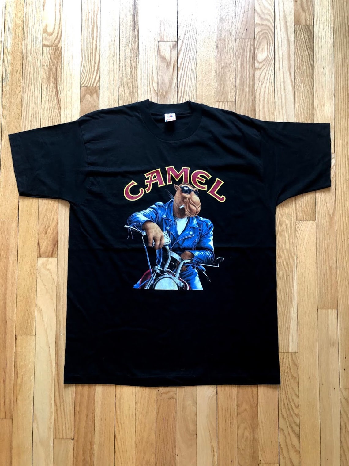 Vintage Camel Cigarettes Joe Camel T Shirt Tobacciana Collectible New ...