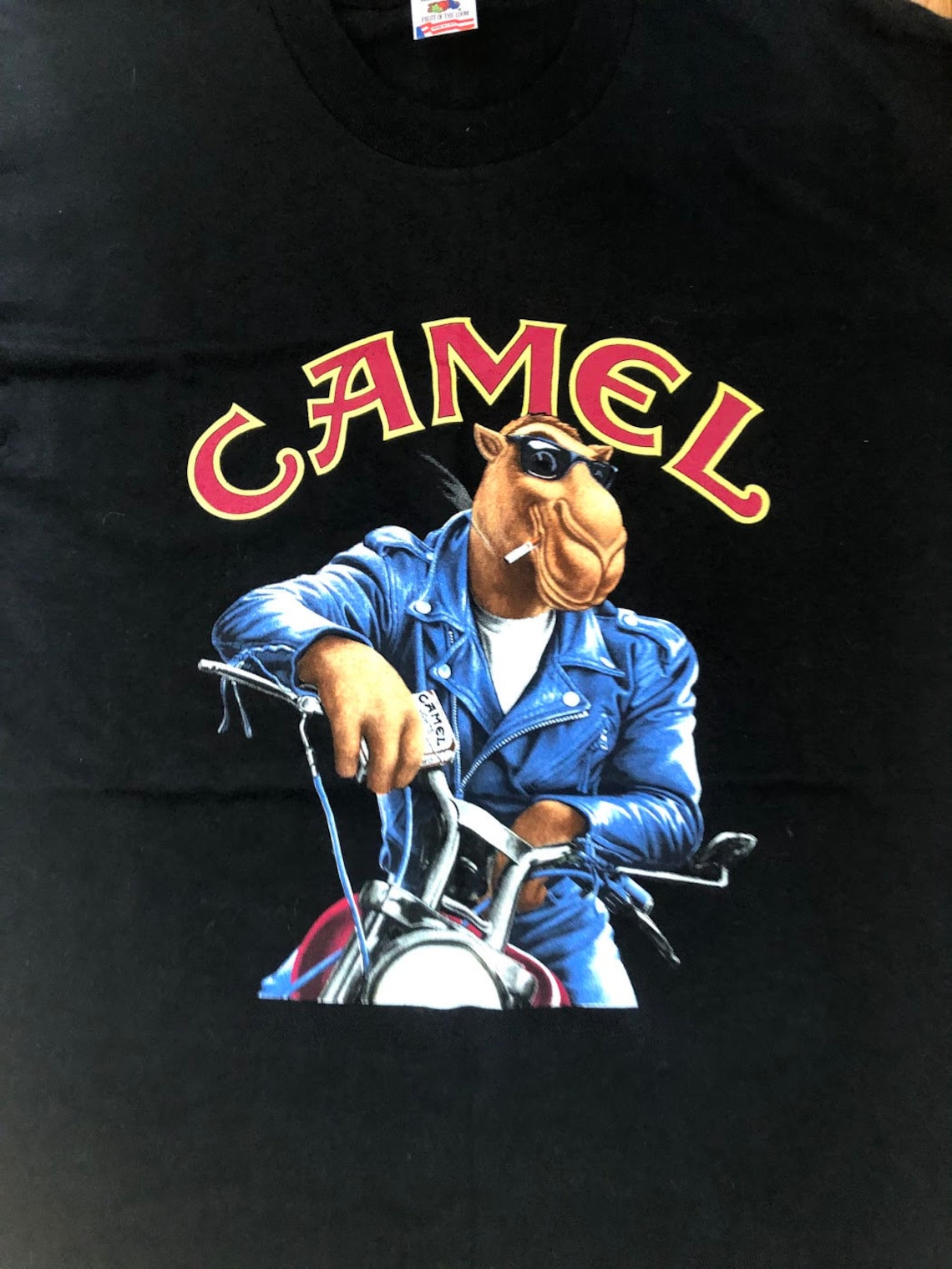 Vintage Camel Cigarettes Joe Camel T Shirt Tobacciana - Etsy