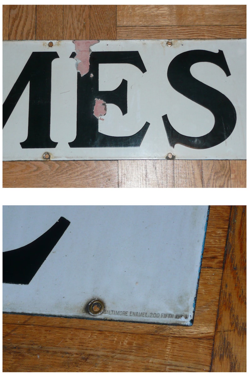 Times Square Subway Station Sign NYC IRT Antique Original Manhattan ...