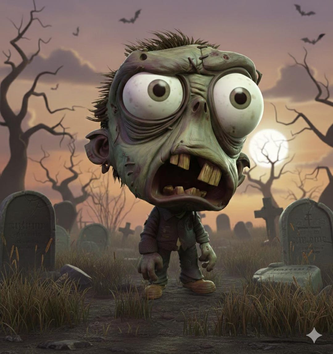 STL Zombie Figurine - Etsy