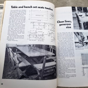 Furniture You Can Make Book by Sunset 1973 - Etsy