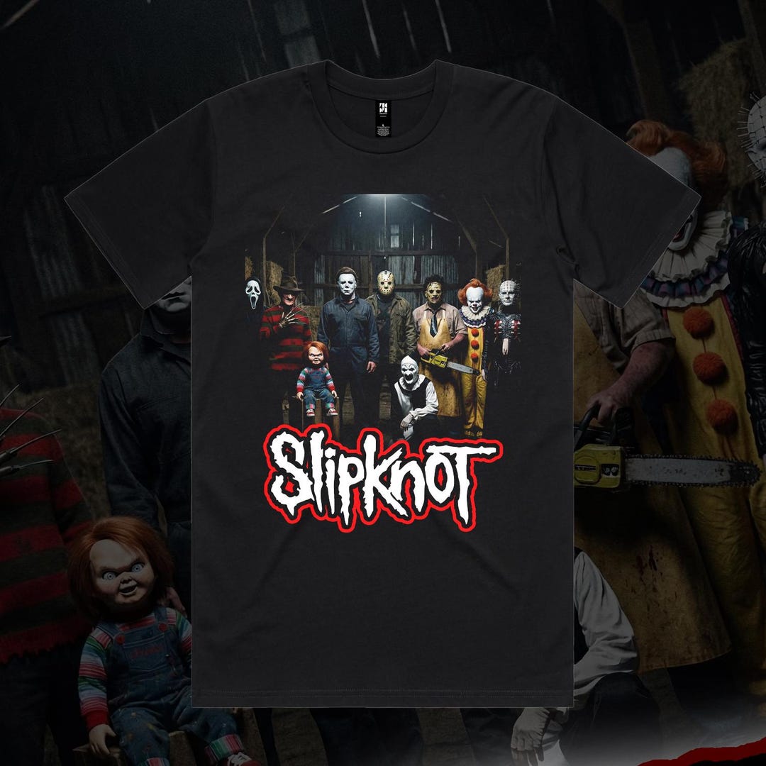 Slipknot Vs Horror - Insipred T-shirt - Etsy