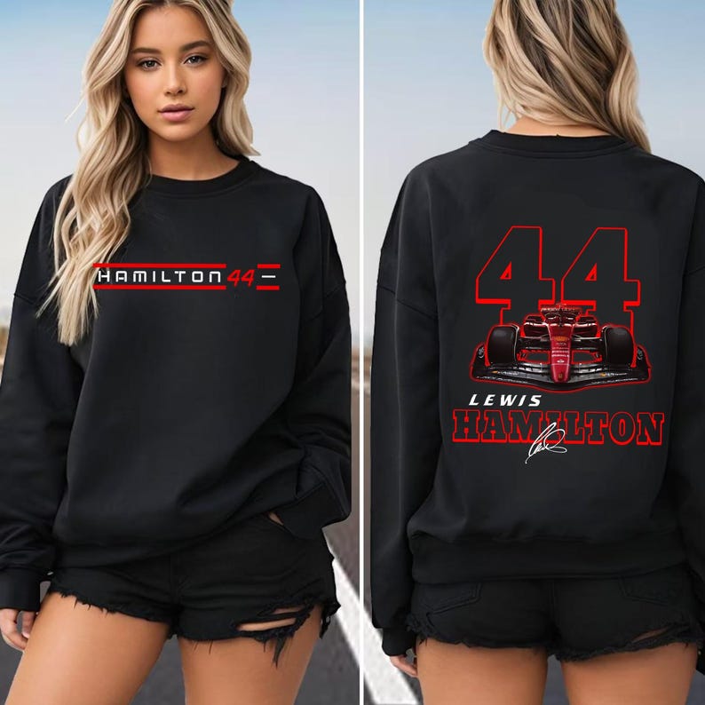 Lewis Hamilton 44 Kids Tee | Formula 1 Racing Baby Bodysuit | Red Team ...