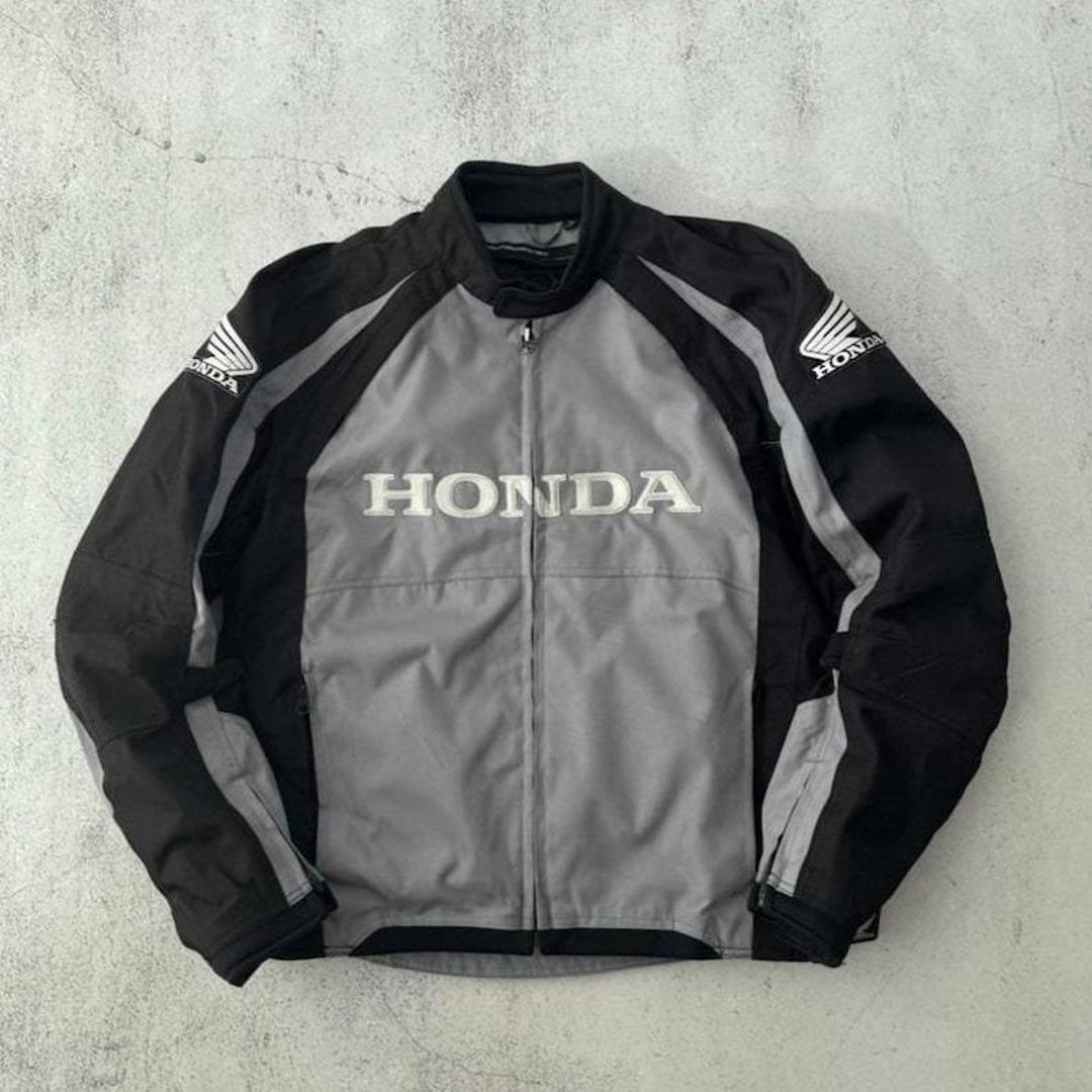 Honda Mesh Racing Motorcycle Jacket, Breathable Lightweight Corduroy ...