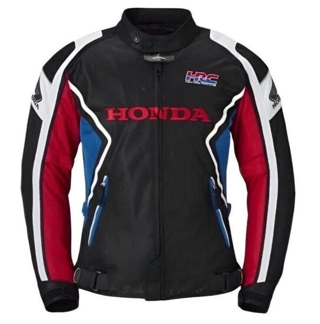 Honda Motorcycle Riding Jacket, Lightweight Mesh, CE Armor Protector ...