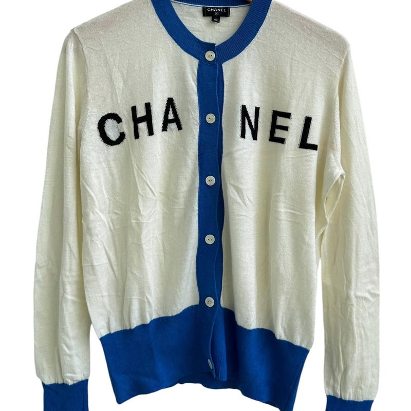 Chanel Logo Sweater - Etsy