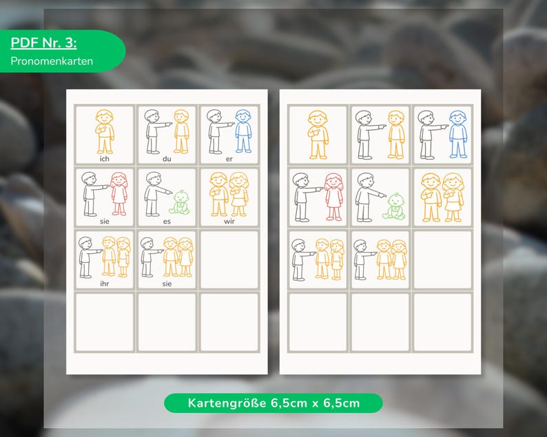 Sentence Structure With Pictures Set 3 | German as a Second Language ...