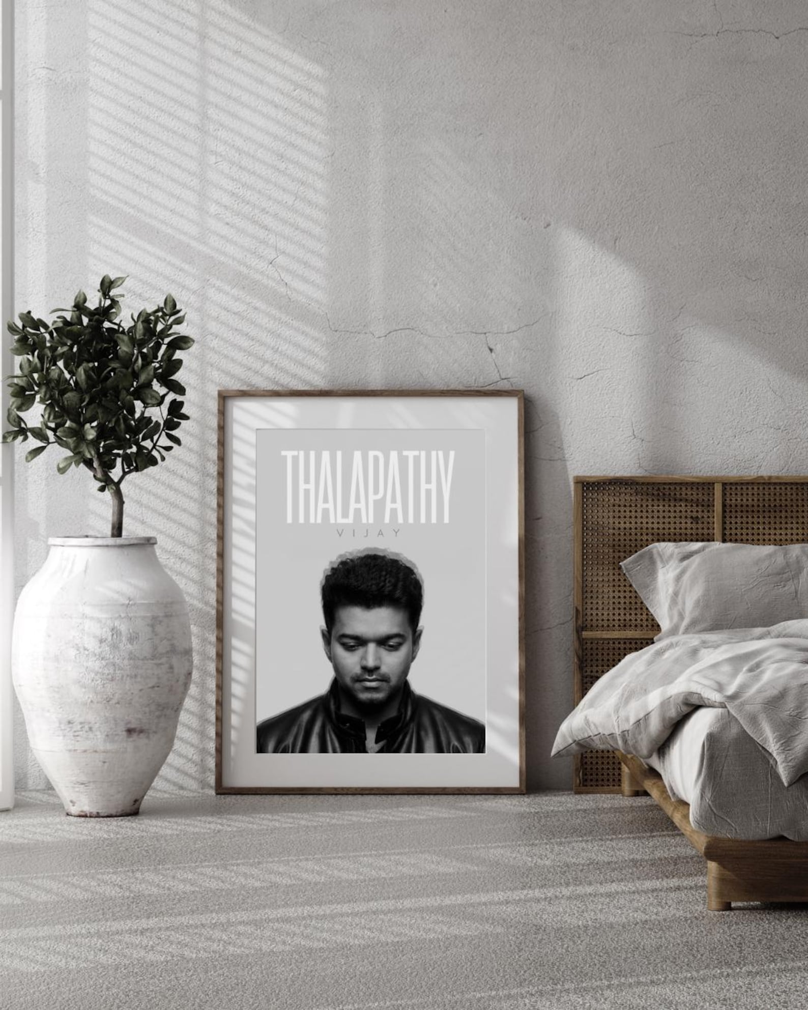 Thalapathy Vijay Poster / Minimalistic Wall Design Poster / Tamil ...