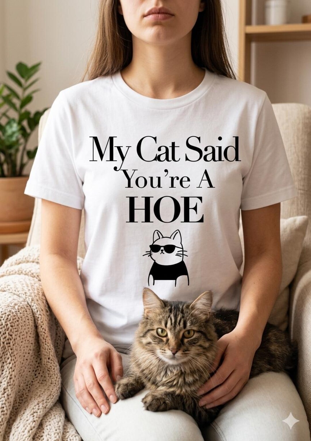 Funny Cat SVG, Sarcastic Quote, Cat Mom Shirt Design (digital Download ...