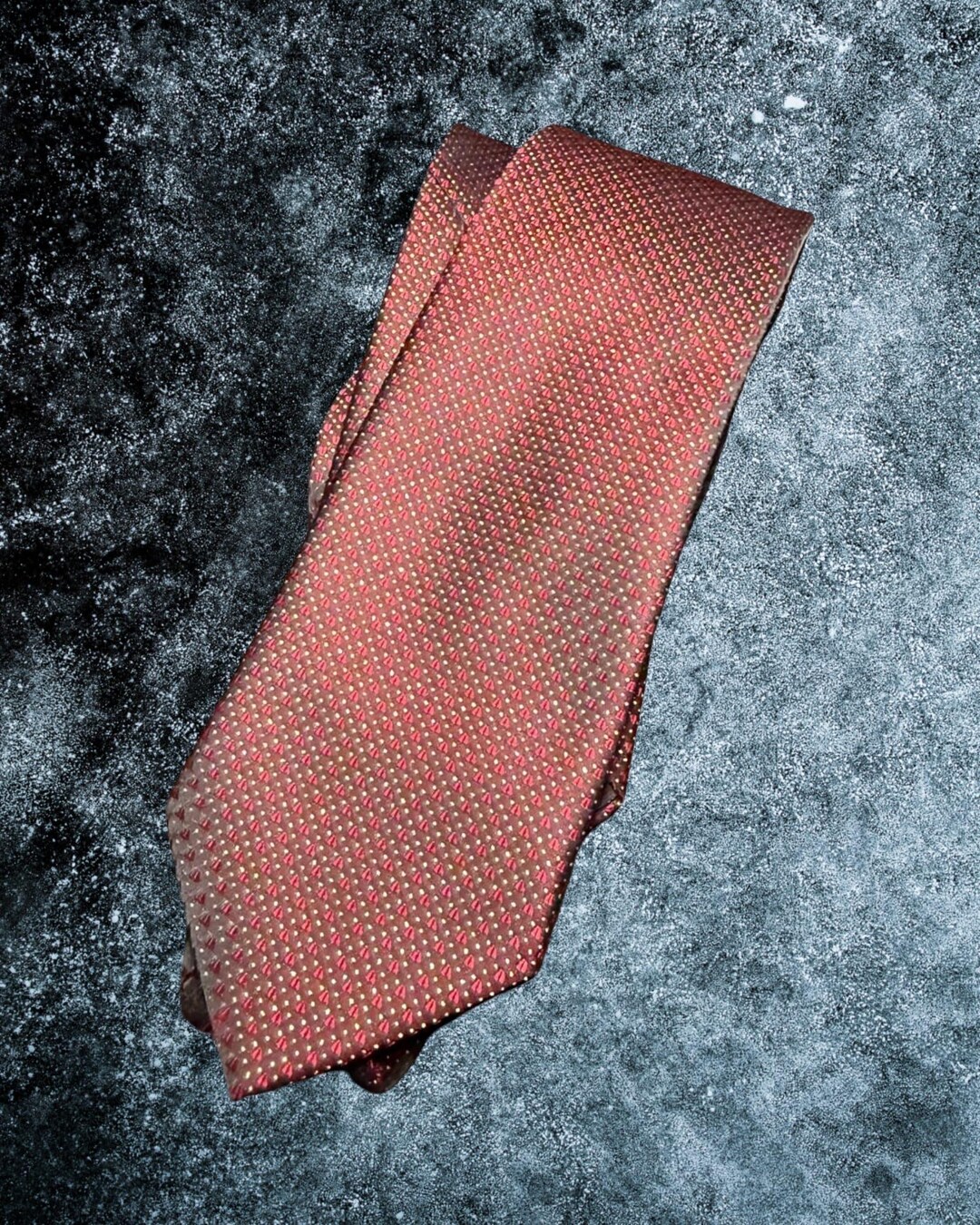 Vintage Alexander Julian Colors Necktie – Burgundy Geometric Classic ...