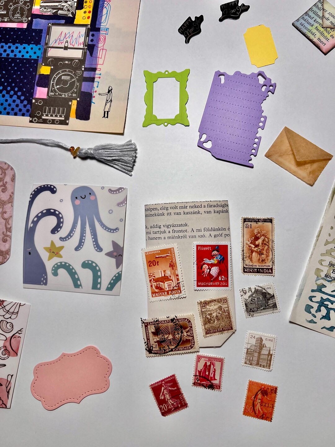 Junk Journal Starter Kit 90+PCS - Etsy