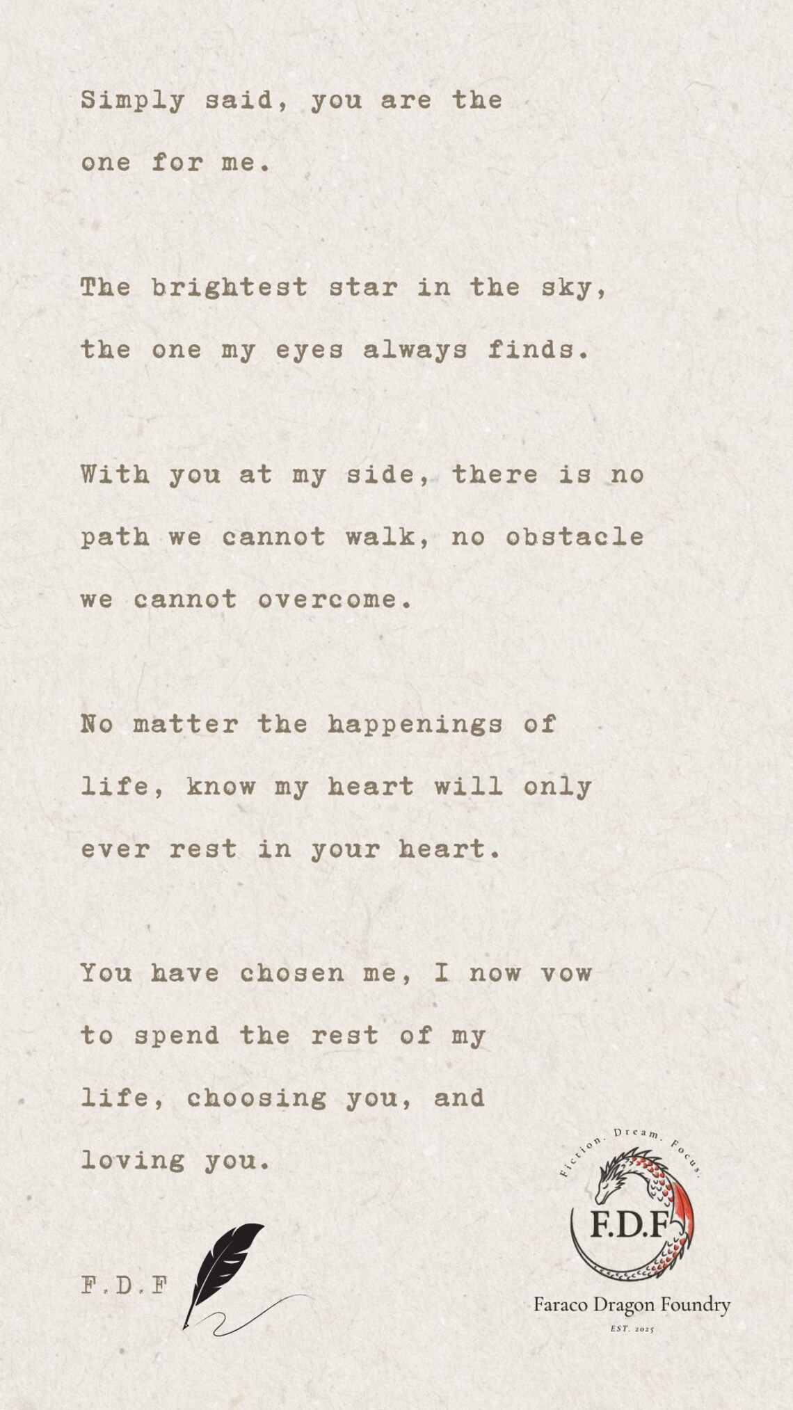 Handcrafted Wedding Vows | Personalized Vow Writing | Custom Love Poem ...