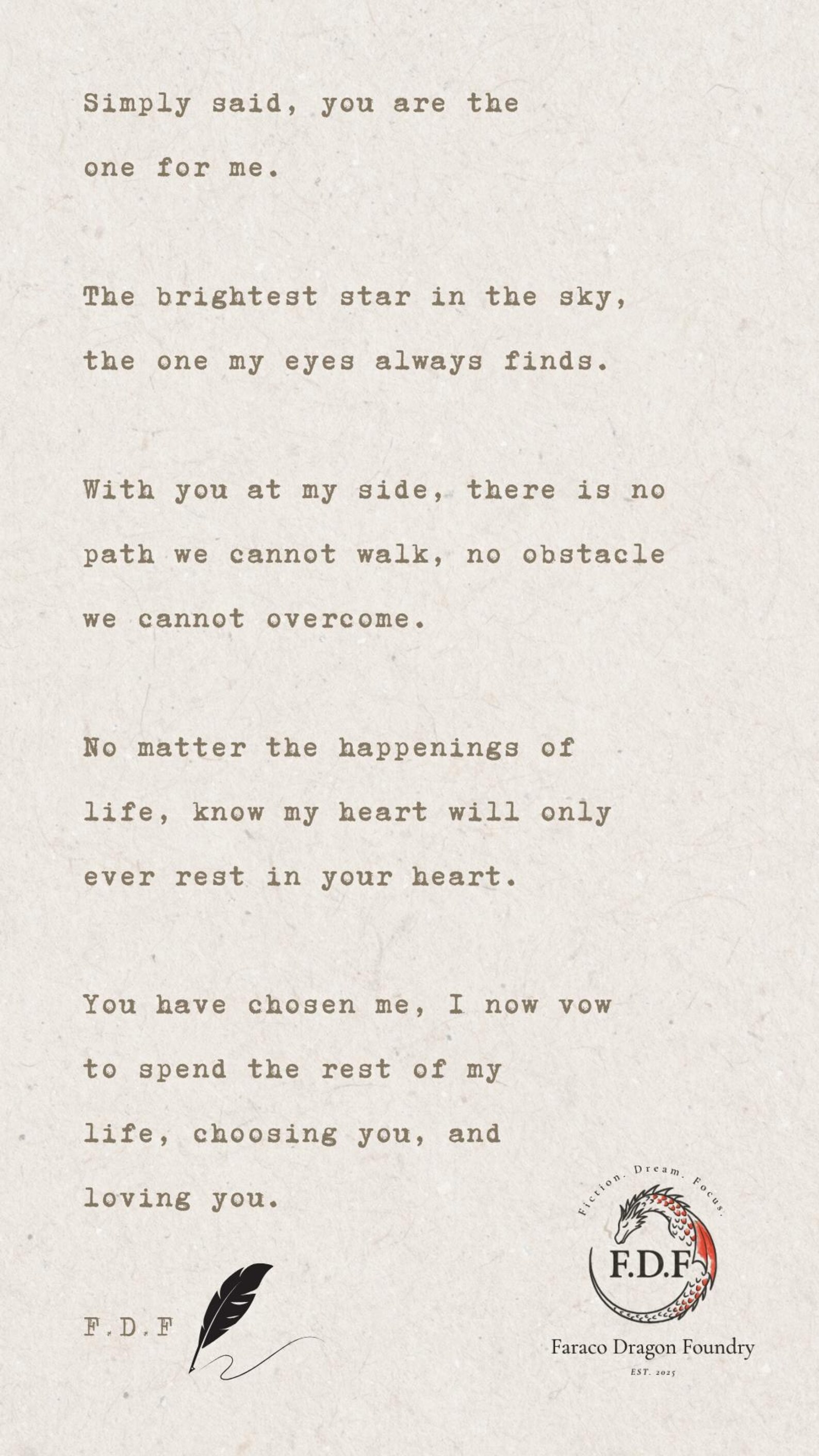 Handcrafted Wedding Vows | Personalized Vow Writing | Custom Love Poem ...