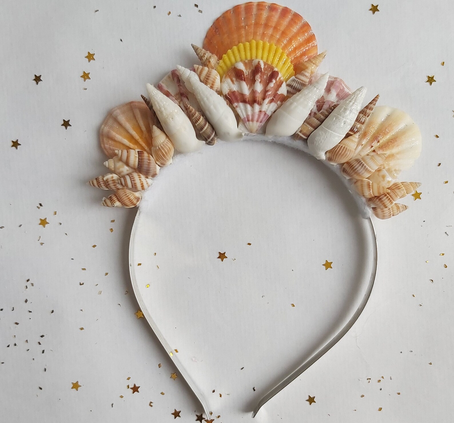 Mermaid Shell Crown Delicate Mermaid Tiara Sea Crown - Etsy