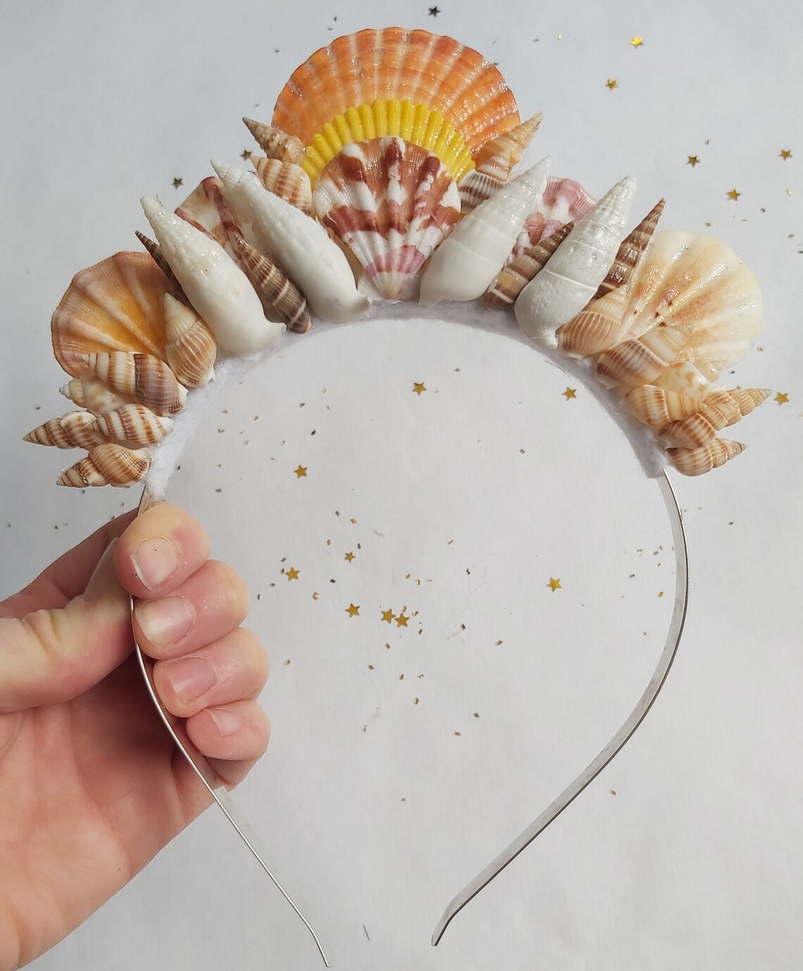 Mermaid Shell Crown Delicate Mermaid Tiara Sea Crown - Etsy