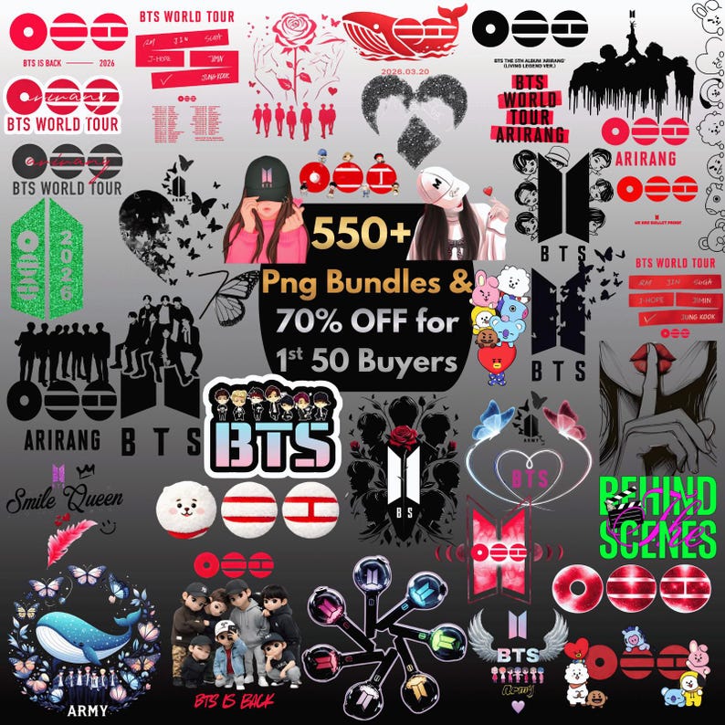 550+ World Tour 2026 PNG Mega Bundle | Concert Shirt Design | Music Fan ...
