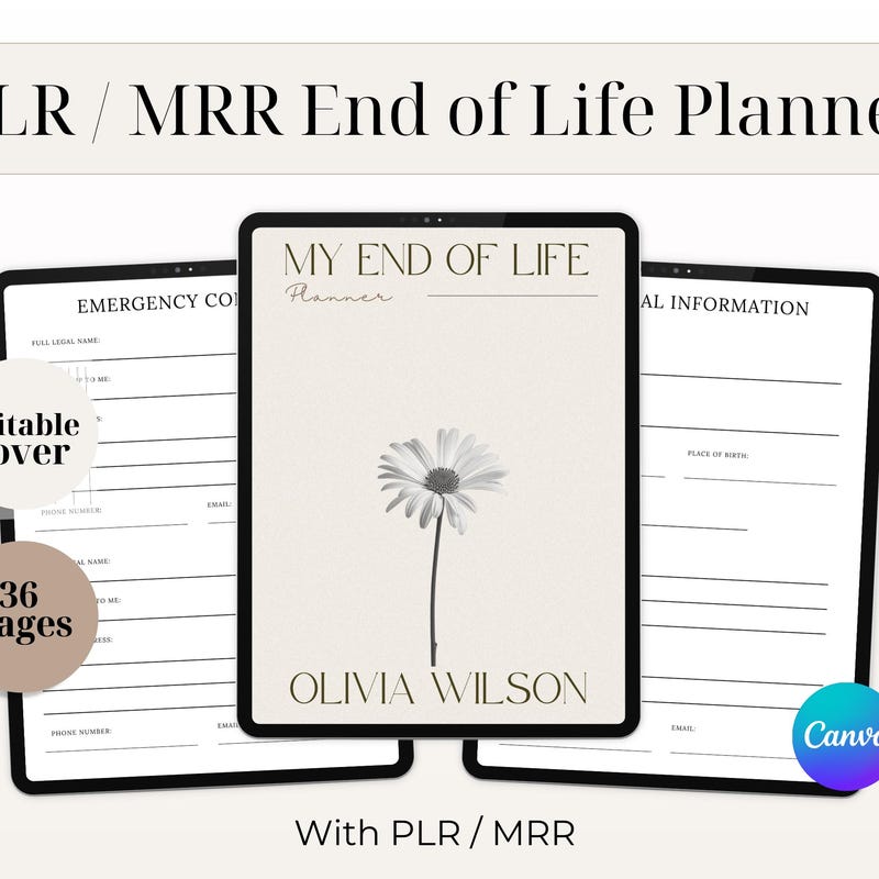 End of Life Journal - Etsy New Zealand