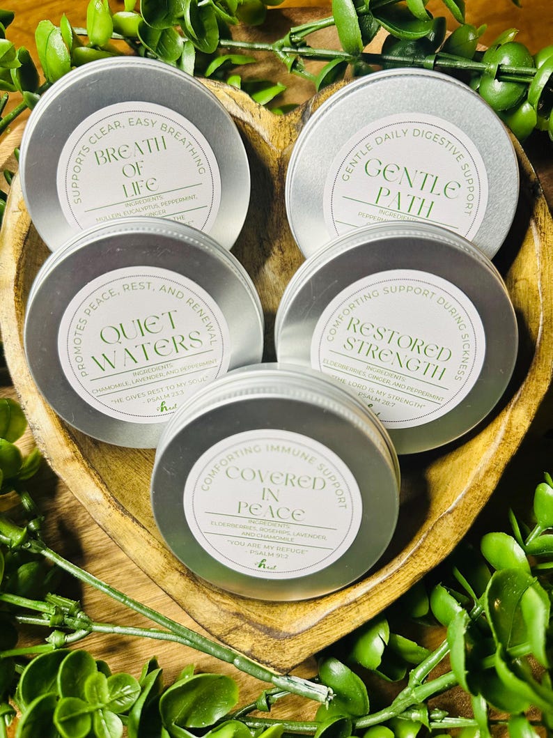 Herbal Tea Sampler Set | Caffeine-free Tea Bags, Pick 3 Tins - Etsy