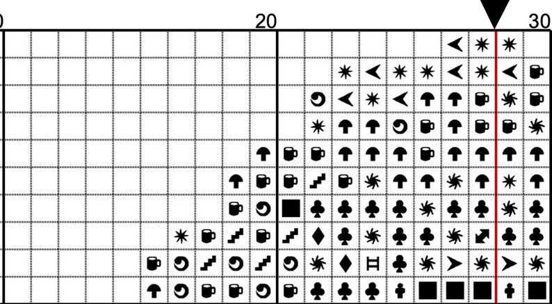 Animal Crossing Tree Cross Stitch Pattern - Etsy