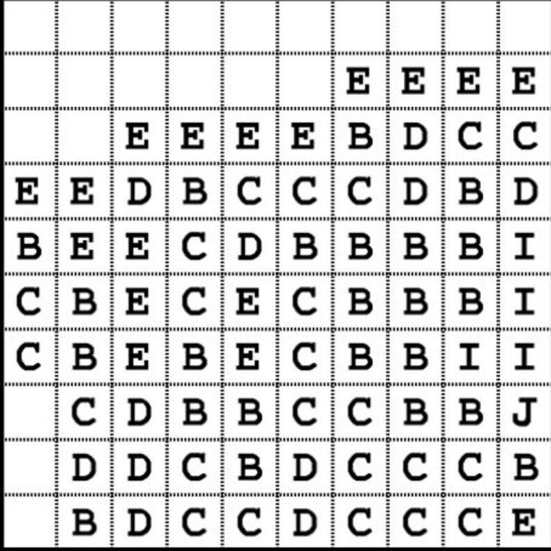 Genshin Impact Genesis Gem Cross Stitch Pattern - Etsy