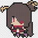Genshin Impact Beidou Chibi Cross Stitch Pattern - Etsy