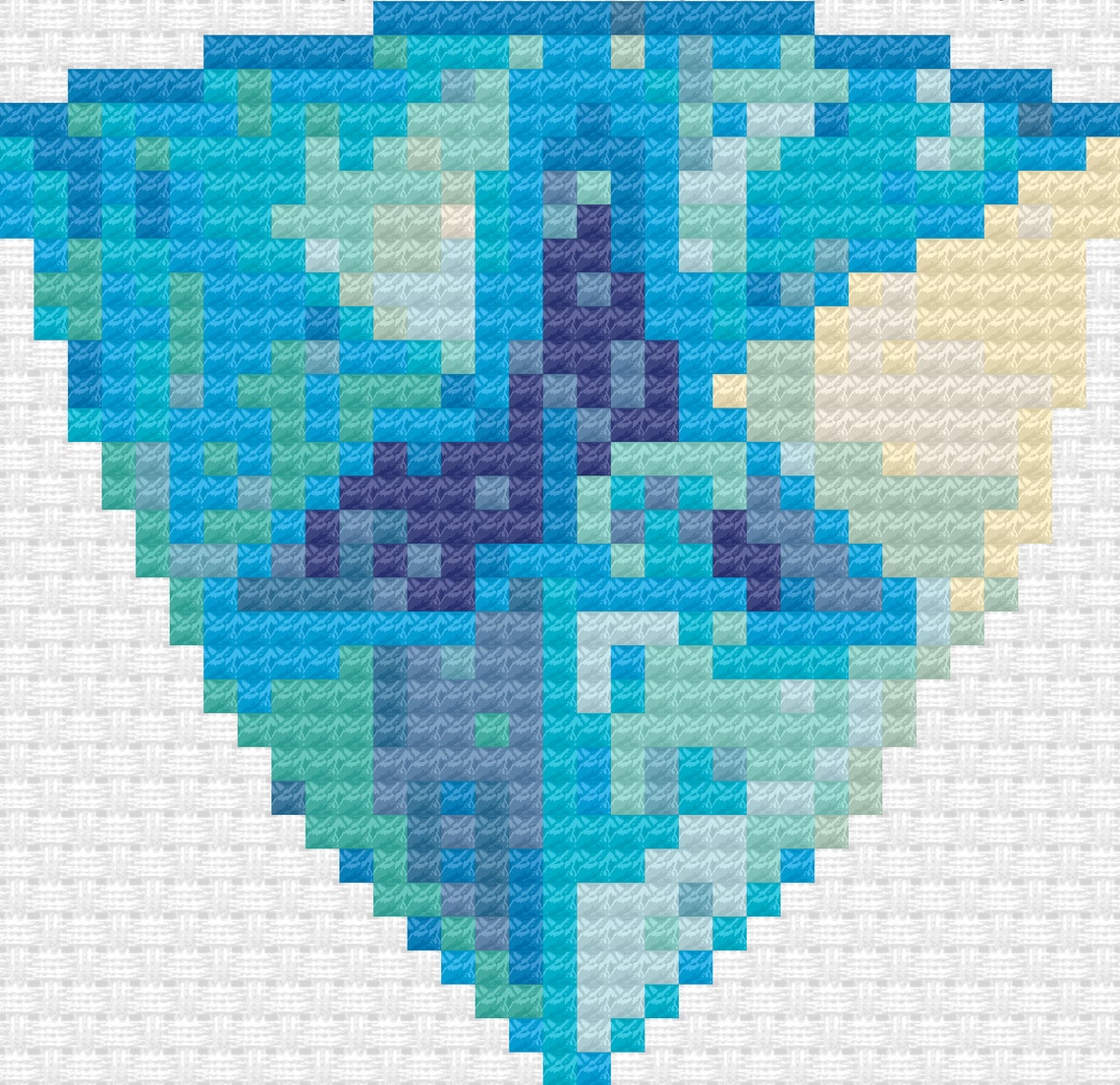 Genshin Impact Genesis Gem Cross Stitch Pattern - Etsy