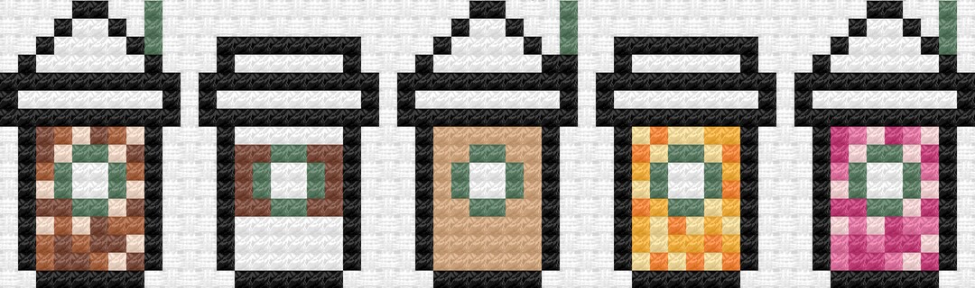 Starbucks Coffee Cross Stitch Pattern (Download Now) - Etsy Canada