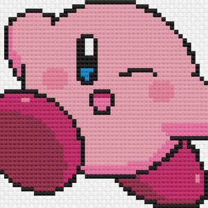 Kirby of the Stars Cross Stitch Pattern - Etsy