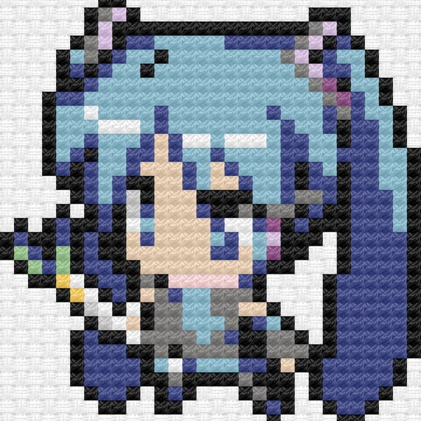 Hatsune Miku Pattern - Etsy
