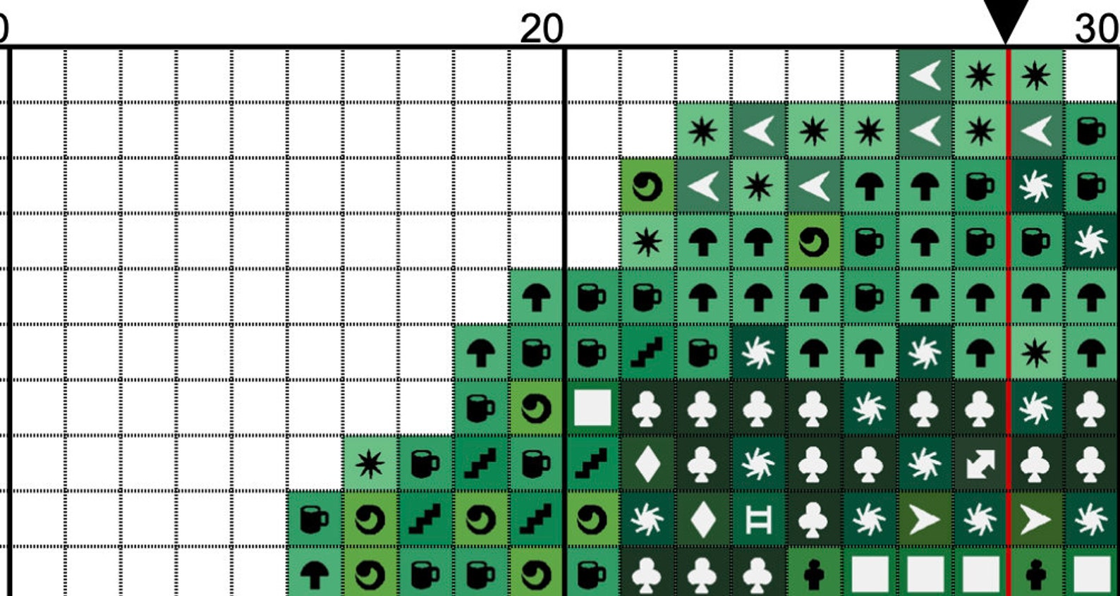 Animal Crossing Tree Cross Stitch Pattern - Etsy