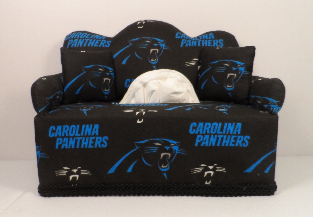 Carolina Panthers Tissue Box Cover - Etsy