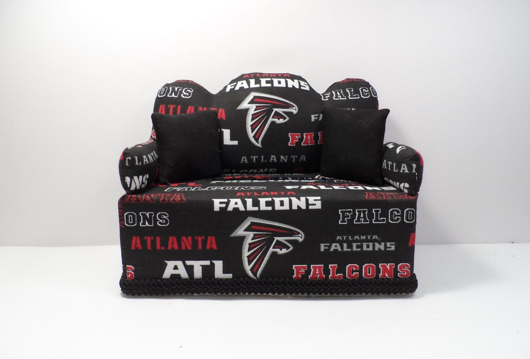 Black Falcons Tissue Box Cover With Black or Red Pillows - Etsy
