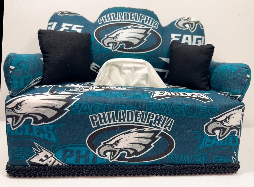 Philadelphia Eagles Tissue Box Cover - Etsy