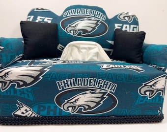 Philadelphia Eagles Tissue Box Cover - Etsy