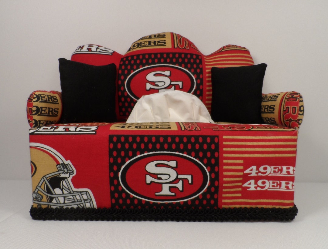 San Francisco 49ers Tissue Box Cover - Etsy