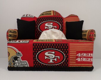 Tissue Box Cover 49ers - Etsy