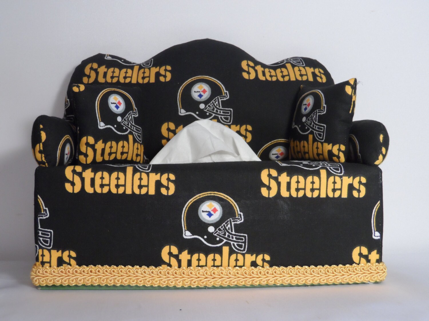 Pittsberg Steelers Tissue Box Cover - Etsy