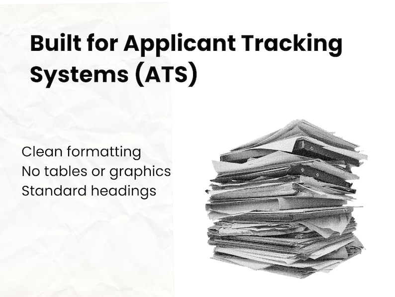Ats-friendly Resume Template | Editable Professional Resume for Job ...