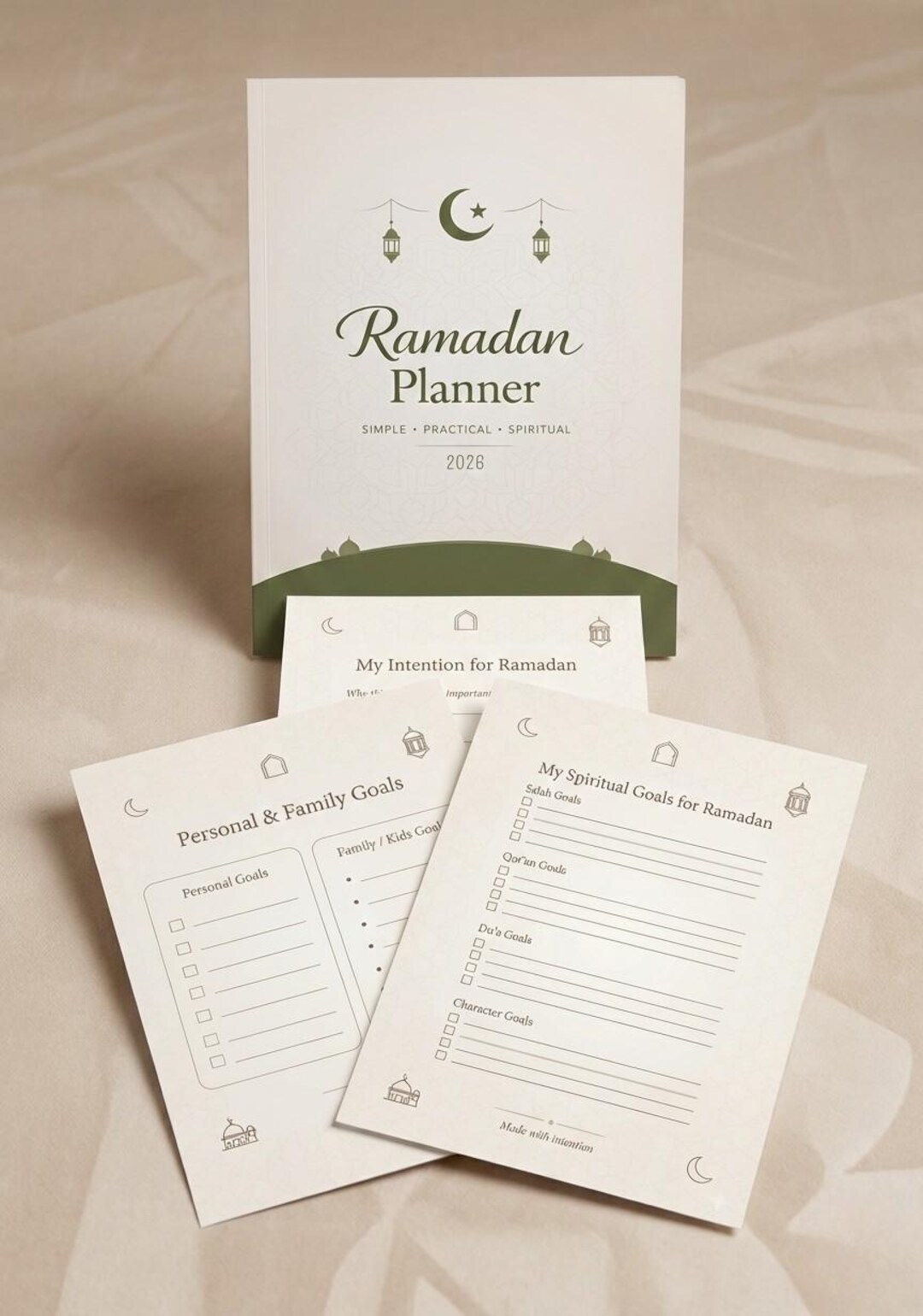 Ramadan Planner 2026 Printable PDF, Islamic Journal, Prayer Tracker ...