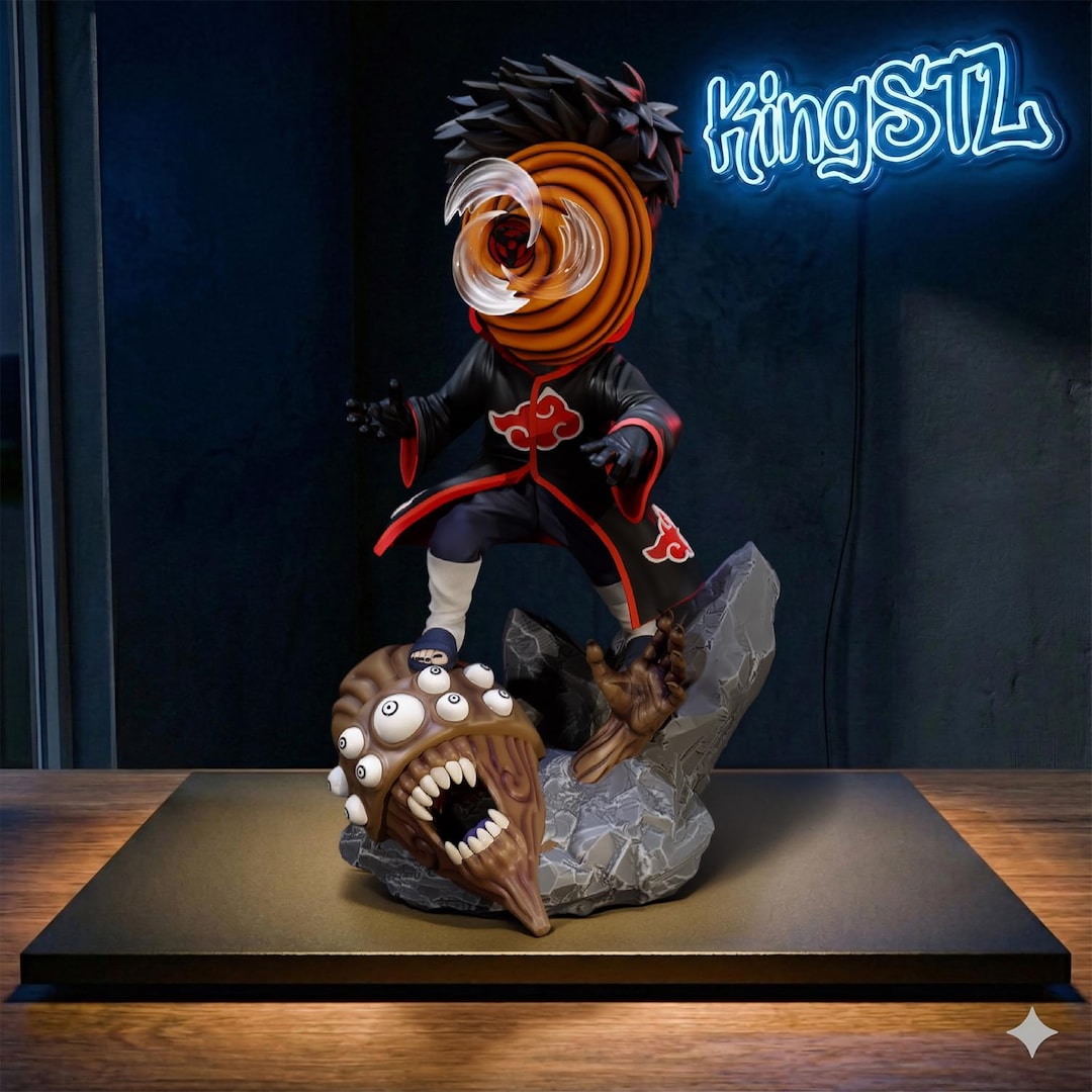 Masked Void Reality Weaver Statue | Dark Anime Strategist | STL 3D ...